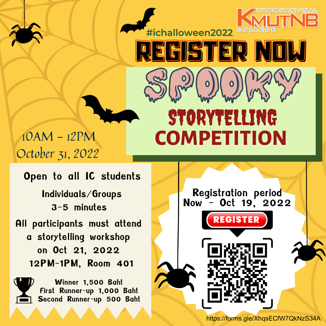 IC Halloween 2022 – วิทยาลัยนานาชาติ มจพ. International College KMUTNB